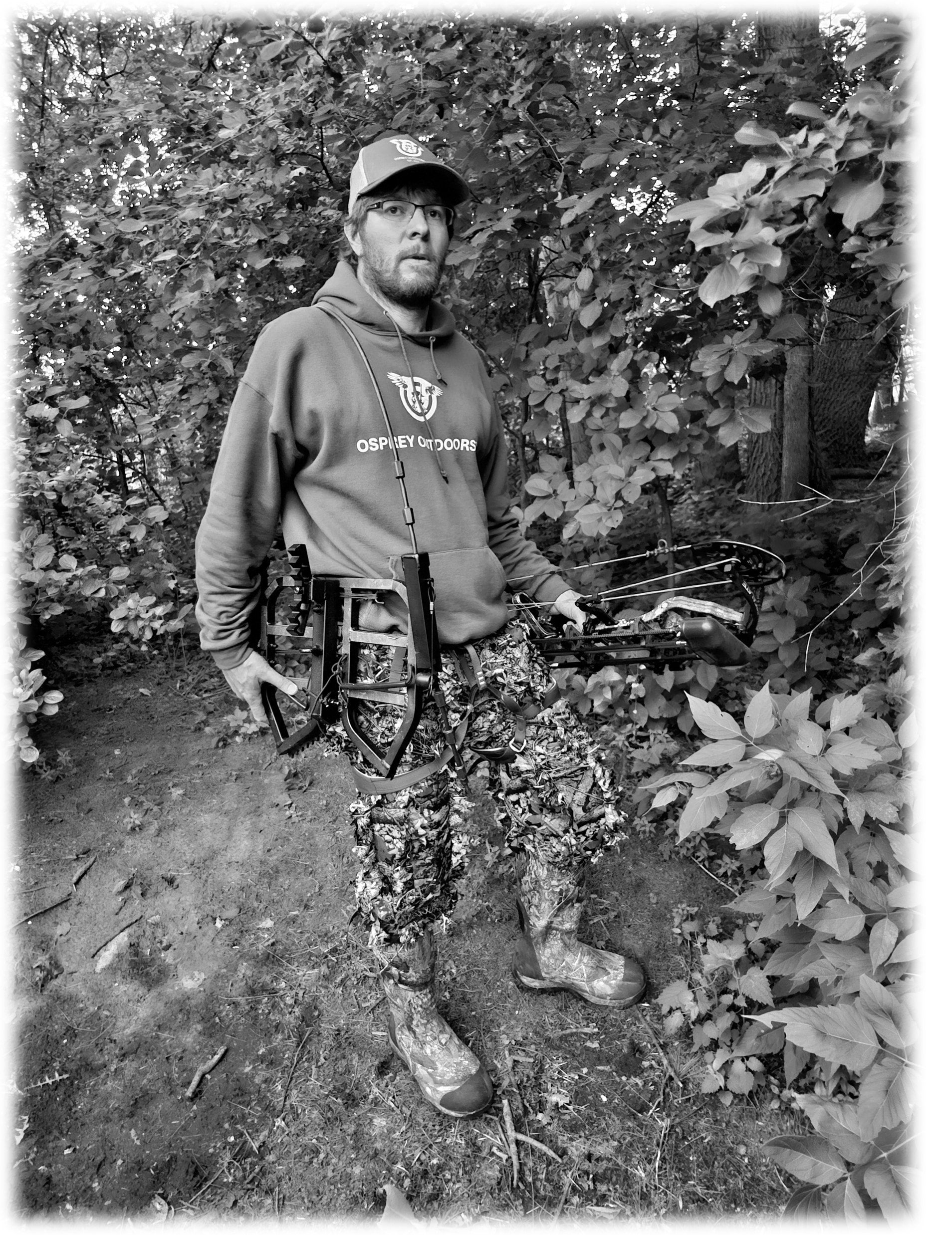 Lean Ascent Alpha Climbing Platform for Saddle Hunting | OSPREY OUTDOORS